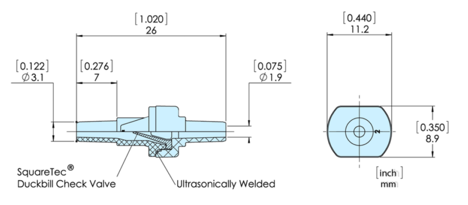 In-Line-Ventile - Minivalve